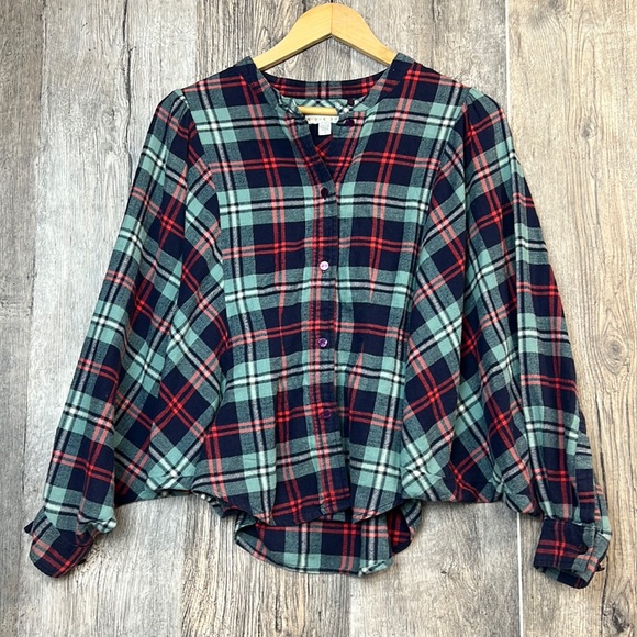 Kimchi Blue | Tops | Kimchi Blue Batwing Flannel Shirt | Poshmark